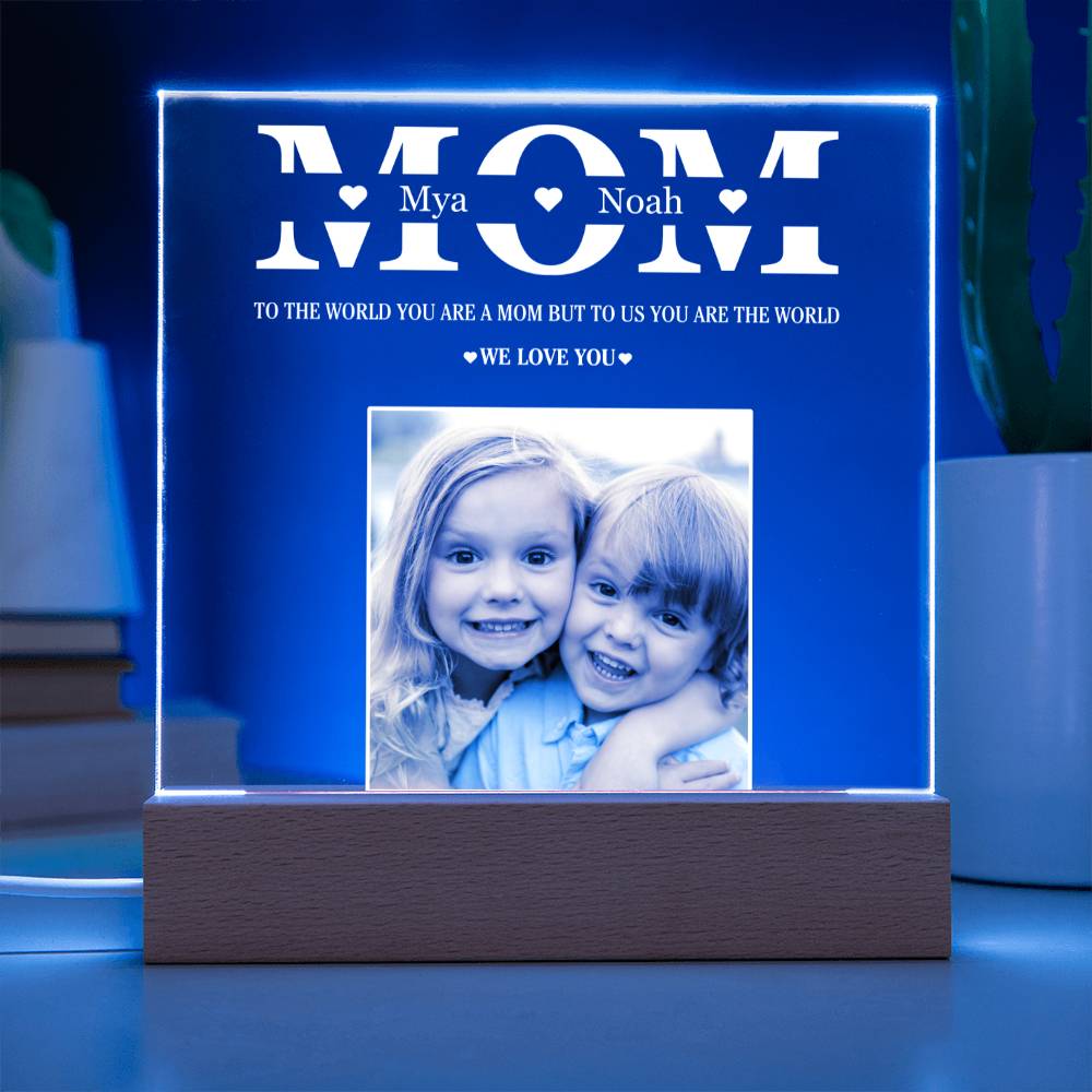 Personalized Mother's Day Acrylic Plaque – HayvnDesigns